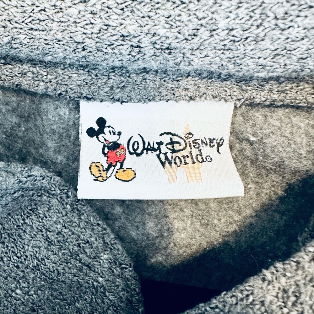 Vintage Disney Original Mickey Mouse Gray Sweatshirt … - Gem